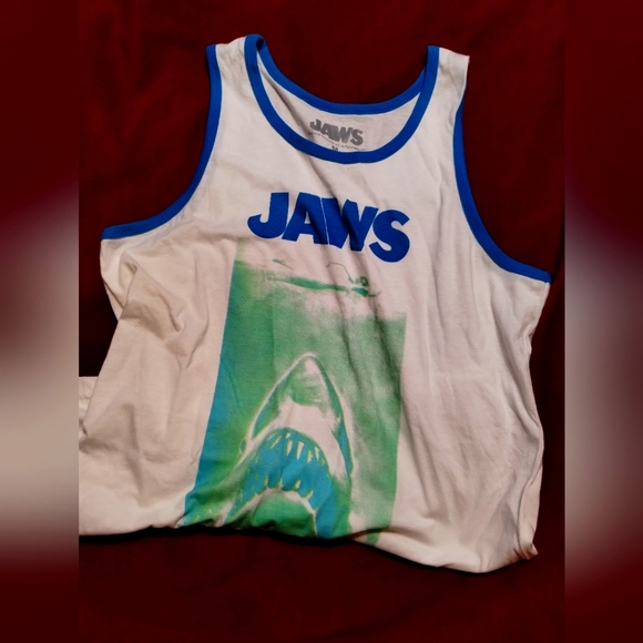 Universal | Shirts | Universal Studios Jaws Sleeveless Shirt | Poshmark
